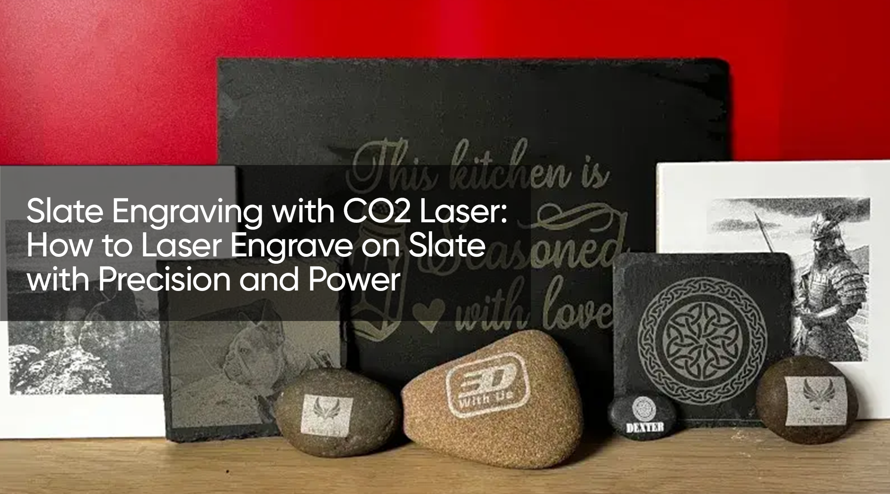 Slate Engraving with CO2 Laser: How to Laser Engrave on Slate with Pre ...