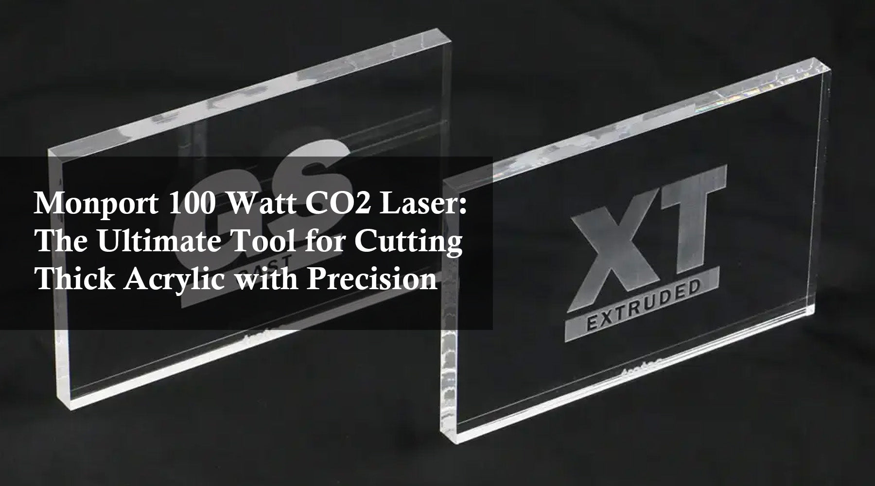 Monport 100 Watt CO2 Laser: The Ultimate Tool for Cutting Thick Acryli ...