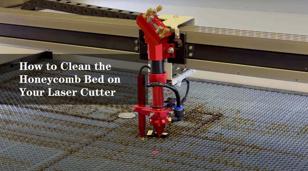 How do you clean the honeycomb bed on your laser? — Monport ca
